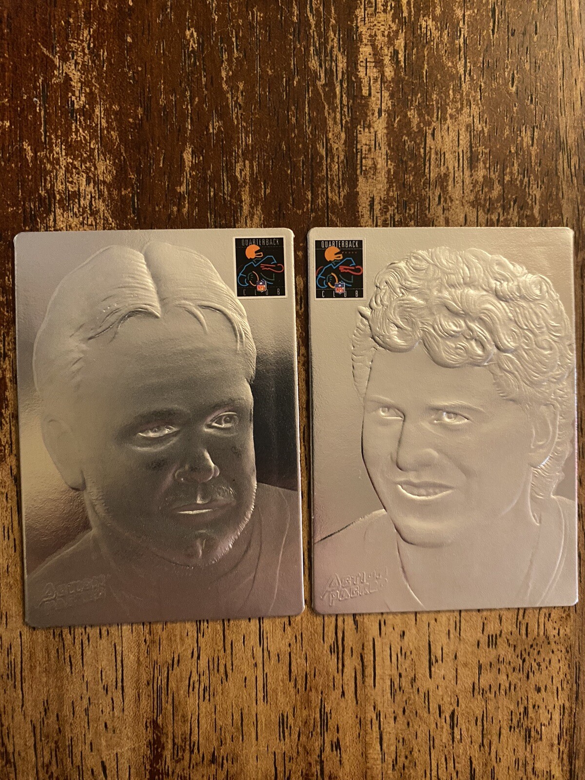 1994 Action Packed Quarterback Club Inserts #QB4 Boomer Esiason. 2 Card ...