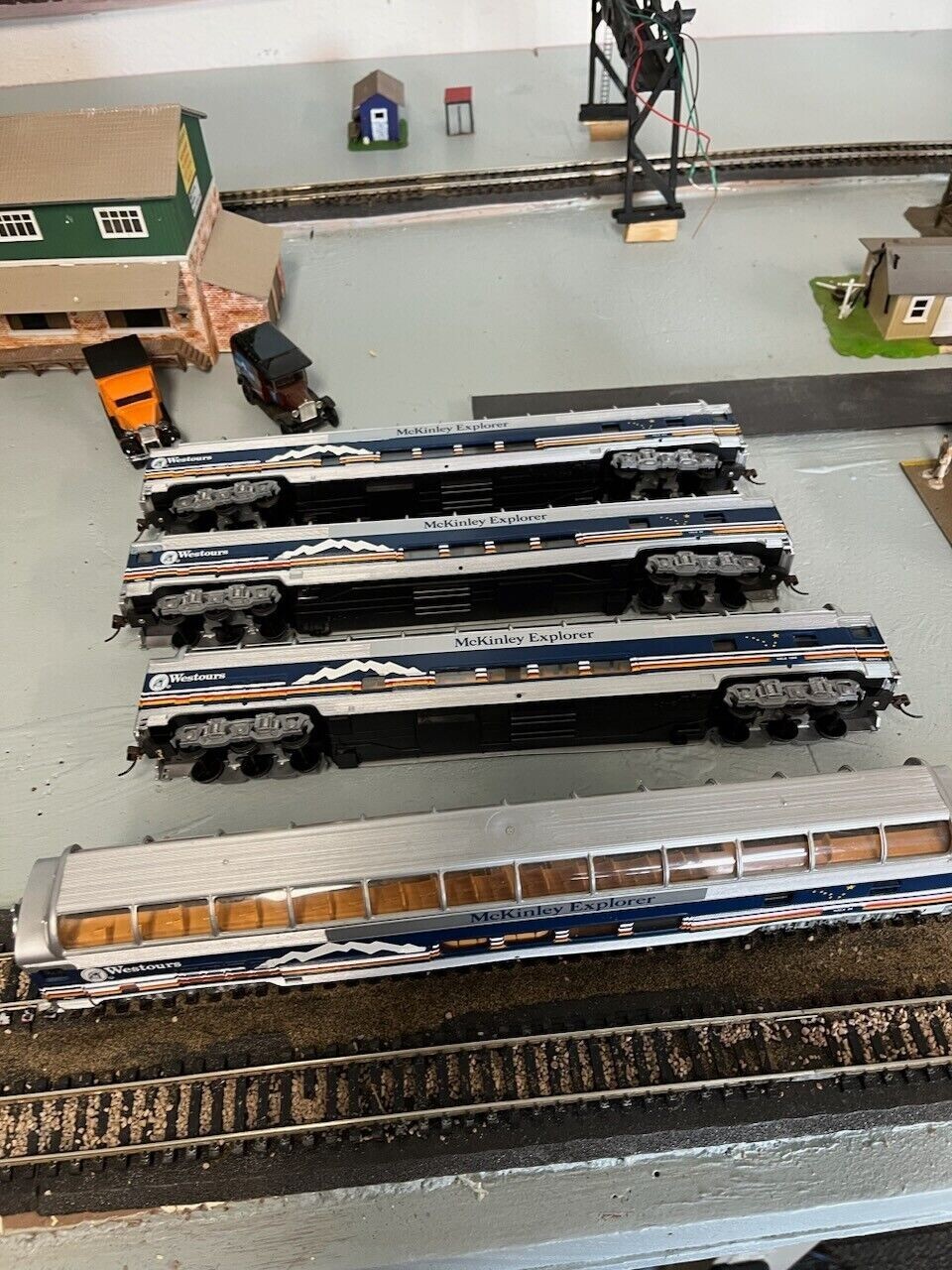 BACHMANN HO SCALE McKINLEY EXPLORER 85' FULL DOME CAR "TALKEETNA ...