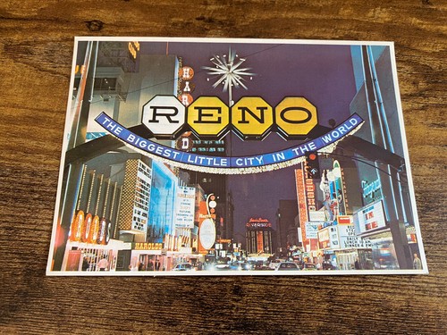 Vintage Reno Nevada The Famous Arch 1978 Postcard | eBay