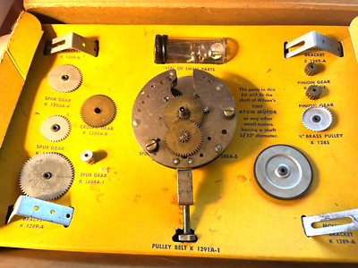 RARE Vintage Wilsons of Cleveland Tiny Atom Motor Power Accessories kit ...