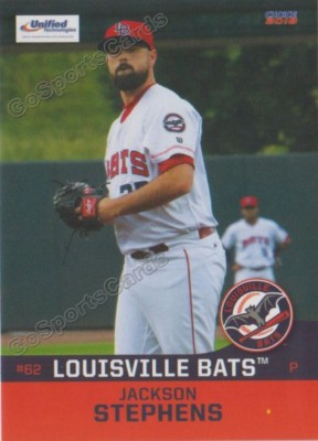 2018 Louisville Bats Jackson Stephens RC Rookie Cincinnati Reds | eBay