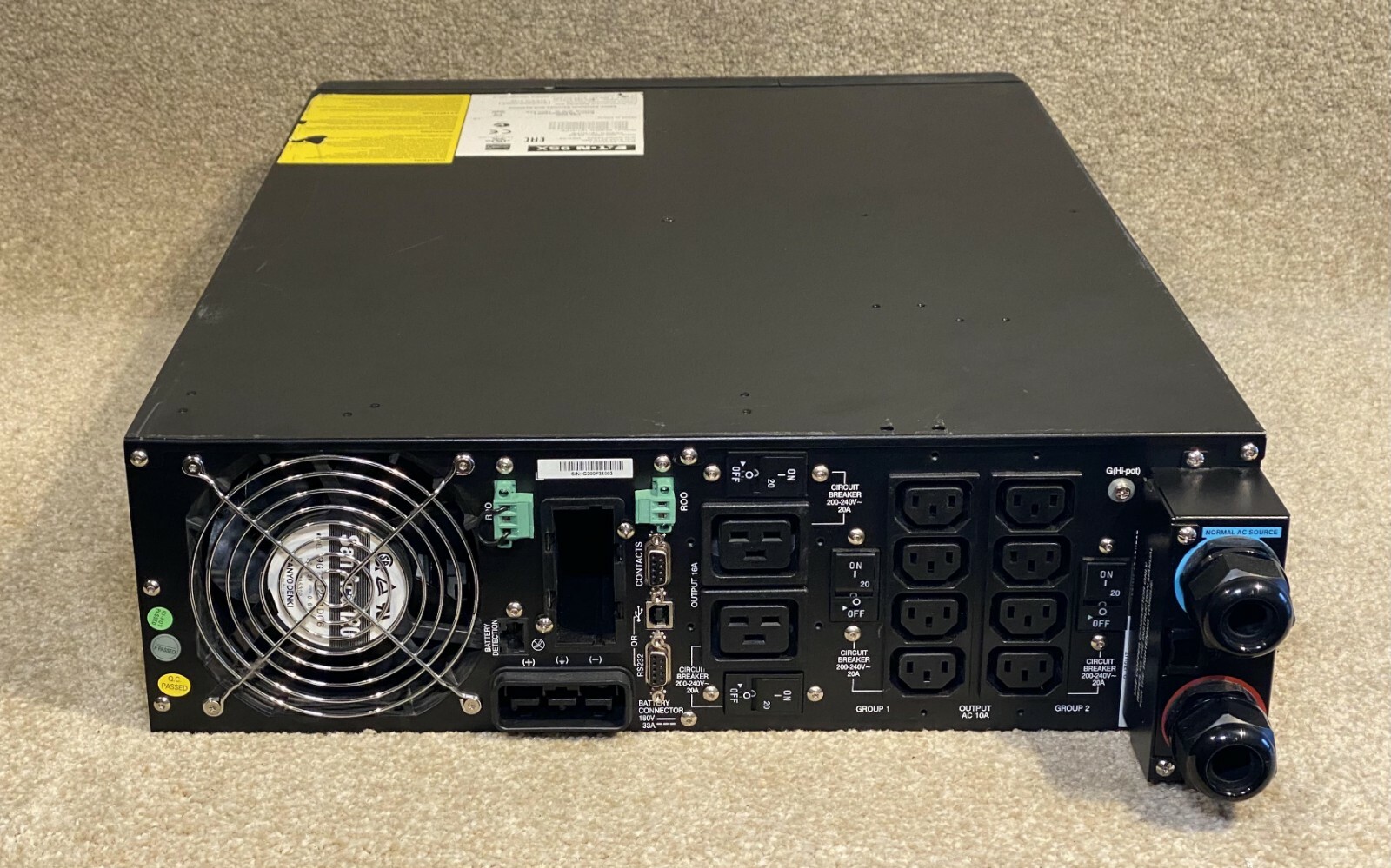 Eaton 9SX 5000i RT3U 5000 VA UPS - New Batteries - 12 Month RTB | eBay