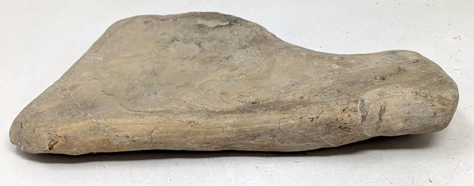 Primitive Native American Indian Crude Stone Tomahawk Axe Head Tool ...