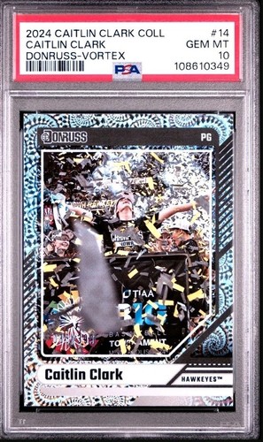 Caitlin Clark Rc Donruss Vortex Low Pop 083/399 Panini ☆POP 13☆ ROOKIE ...