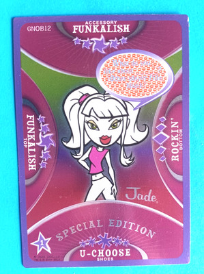 2004 BRATZ SPECIAL EDITION FOIL PROMO CARD #GNOB12 JADE | eBay