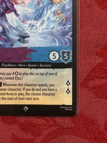 Lorcana Archazia's Island - Elsa - Ice Maker - 69/204 - Super Rare M/NM ...