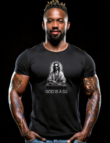 God is a Dj Black Collection Art Exclusive T-Shirts | GM Trademark | eBay