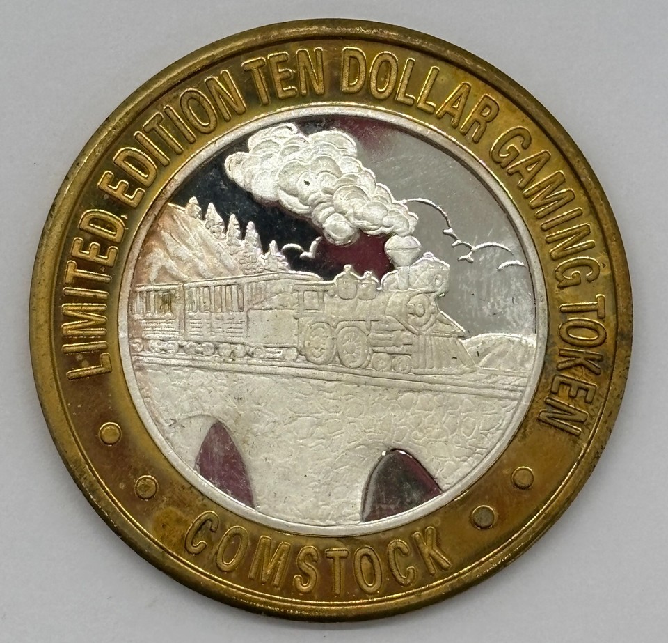 Silver Strike! Limited Edition $10 Gaming Token -Comstock Hotel Casino ...