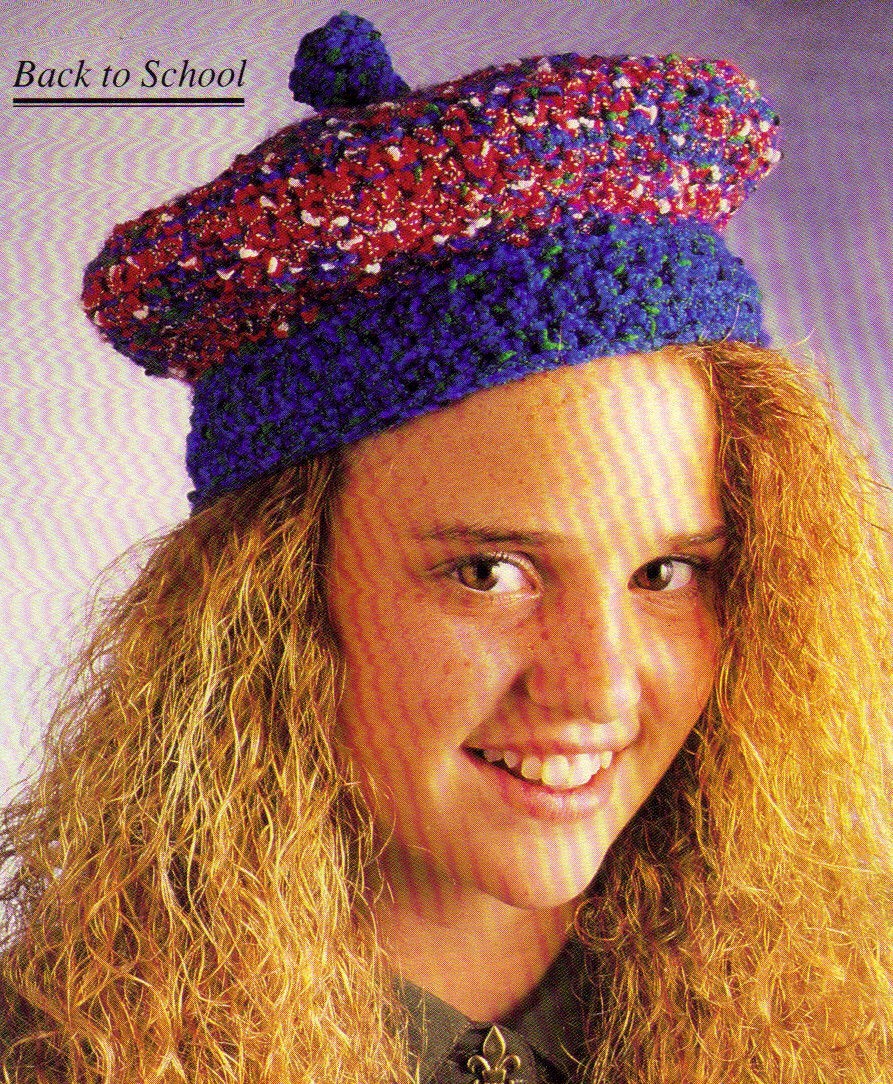 FUN Scottish Tam/Crochet Pattern INSTRUCTIONS ONLY | eBay