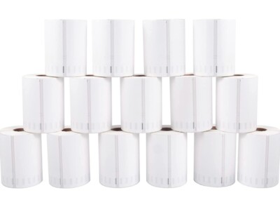 L LIKED 15 Rolls Compatible with Dymo 1744907 Internet Postage Labels 4 ...