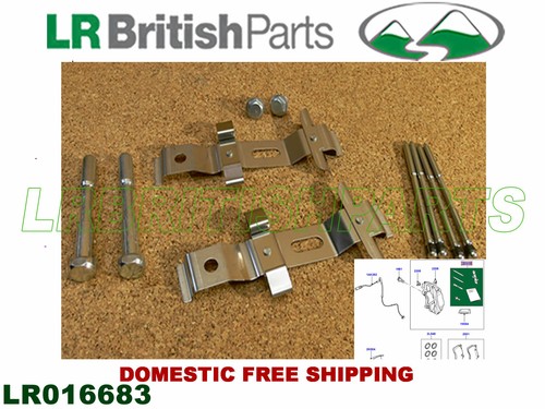 LAND ROVER FRONT BRAKE CALIPER ATTACHMENT KIT SPORT 10-13 14 ON NEW ...