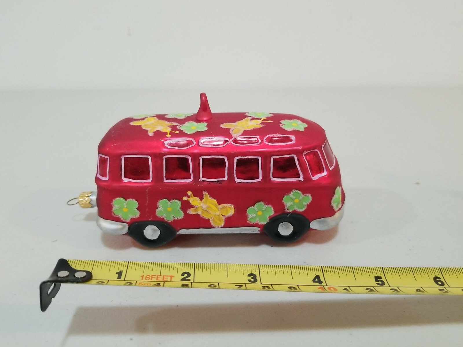 Volkswagen VW Bus christmas Tree glass Ornament | eBay