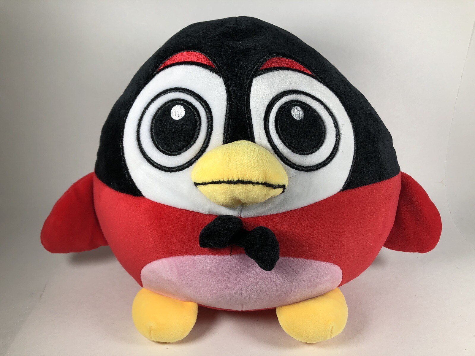 Classic Toy Co Plush Penguin Squishy Bird Red Suit Tux 9” Stuffed ...