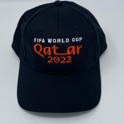 QATAR WORLD CUP 2022, EMBROIDERED BASEBALL CAP BLACK CLASSIC DESIGN | eBay
