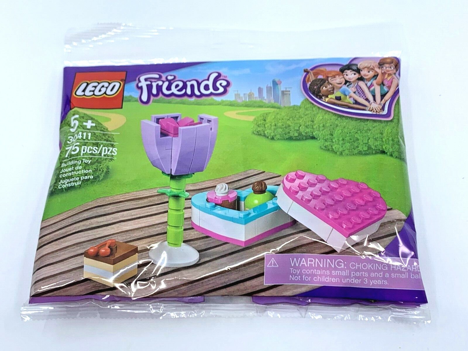 LEGO Friends Chocolate Box & Flower (30411), Brand New Factory Sealed ...