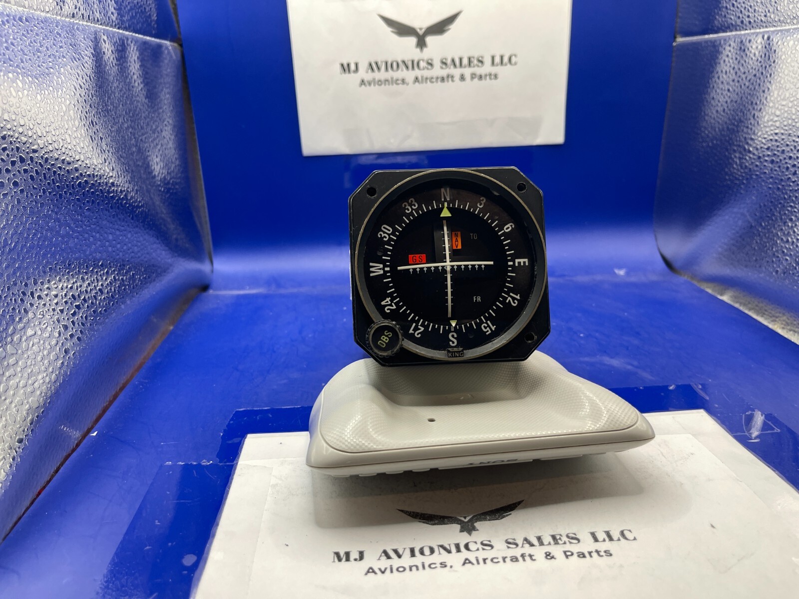 BENDIX/KING KI-206 VOR/LOC/ G/S INDICATOR P/N 066-3034-04 WITH FAA FORM ...