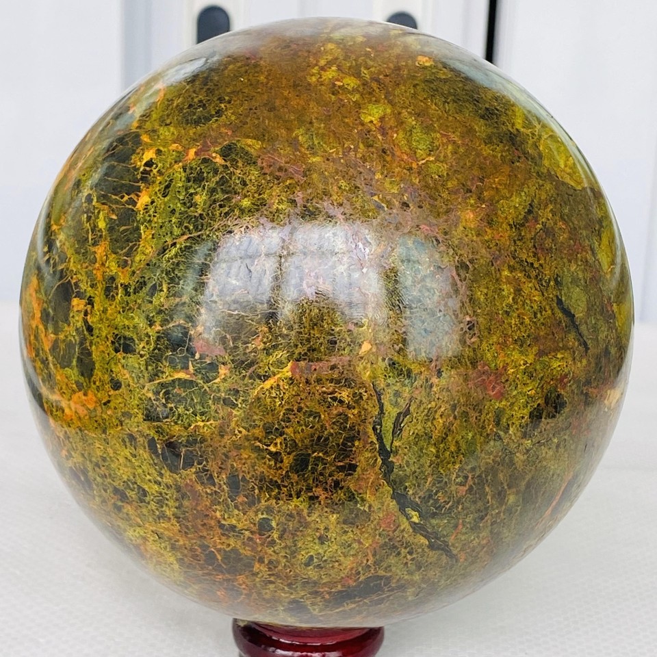 Natural Realgar Stone Sphere Crystal Ball Quartz Decor Healing 3110G | eBay