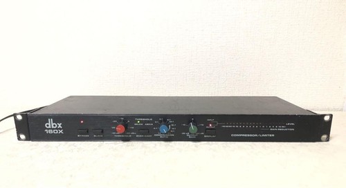DBX 160X COMPRESSOR/LIMITER Signal Processor Rack Effect Test Competed ...