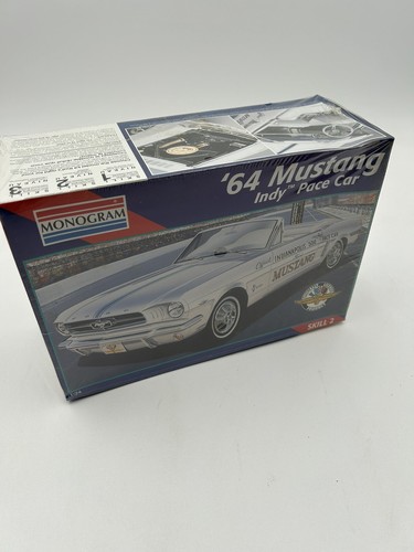 Monogram '64 Mustang Indy Pace Car Factory Sealed 2456 76513024567| eBay