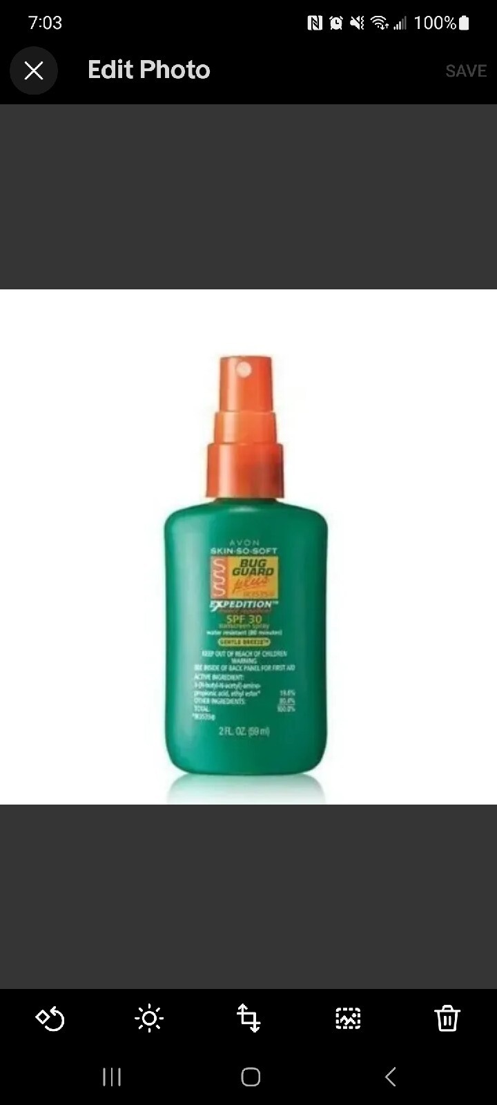 Avon Skin-so-Soft Bug Guard Plus Expedition Insect Repellent 30 SPF ...