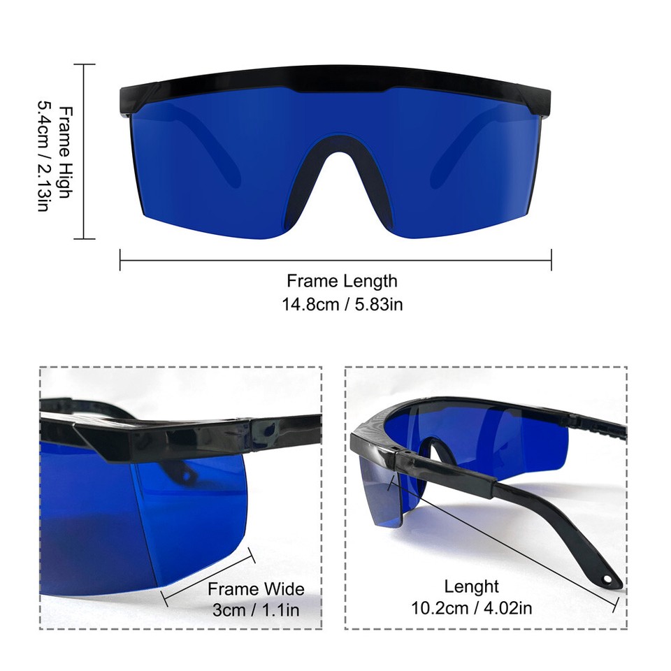 IPL Laser Protect Goggles LED Safety Glasses Eye Protection Strong ...