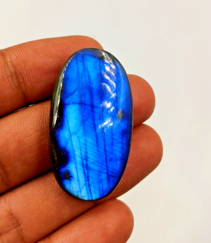 Natural Royal Blue Fire Labradorite Gemstone Cabochon For Jewelry ...