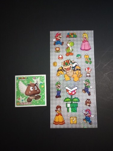 Pata KURIBO FLYING GOOMBA Super MARIO sticker Nintendo And Hallmark ...