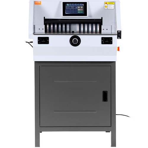 VEVOR Electric Paper Cutter 19" Cutting Width 3.14" Thickness 7 ...