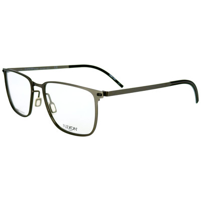 Flexon B2025 Mens Metal Eyeglass Frame 033 Gunmetal 55-18 Titanium | eBay