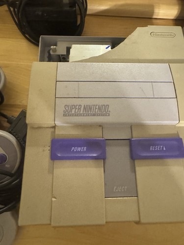 Super Nintendo Entertainment Sys SNES Console, not working, FOR PARTS ...