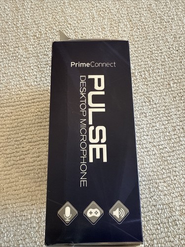 Pulse Desktop Microphone For Podcast/Streaming Music 3ft Cable 3.5mm ...