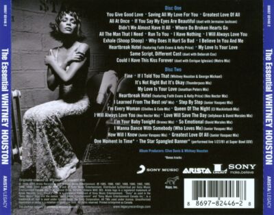 WHITNEY HOUSTON - THE ESSENTIAL NEW CD 886978244628| eBay