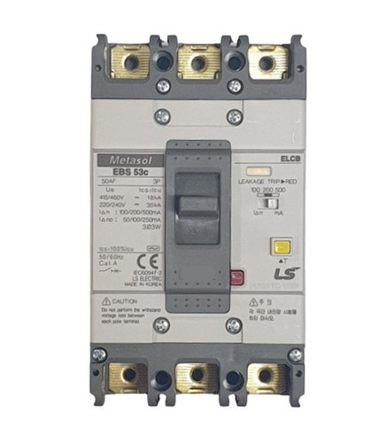 LS Electric EBS53c 50AF ELCB 3Pole S type Earth Leakage Circuit Breaker 220/460V | eBay
