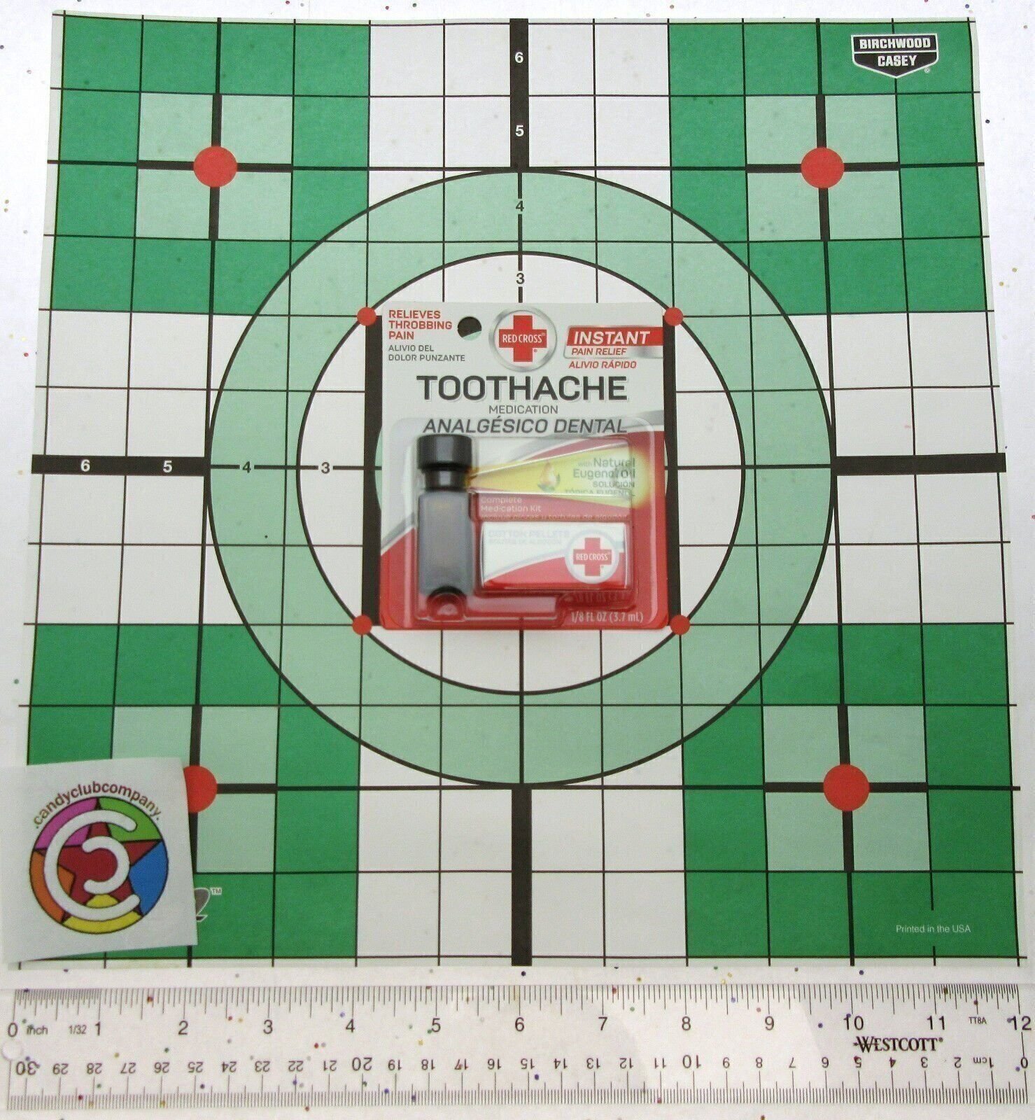 Red Cross Toothache Medication Kit ~ Instant Pain Relief ~ Eugenol Oil ...