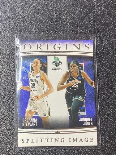 2024 Breanna Stewart and Jonquel Jones Origins Splitting Image Card. | eBay