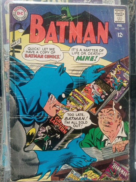 Batman #199 (Feb 1968, DC) for sale online | eBay