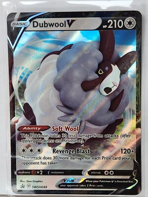 Pokemon TCG Champion's Path Dubwool V Promo Holo #SWSH049 NM | eBay