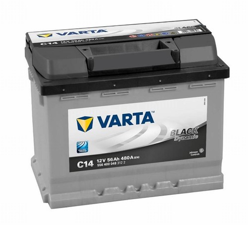 VARTA C14 Black Dynamic 12V 56Ah 480A Autobatterie 4016987119396 | eBay