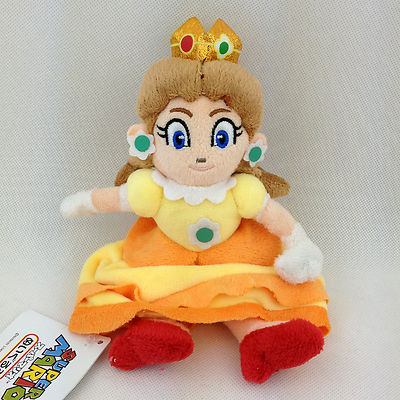 Princess Daisy Super Mario Bros Plush Soft Toy Stuffed Animal Doll ...