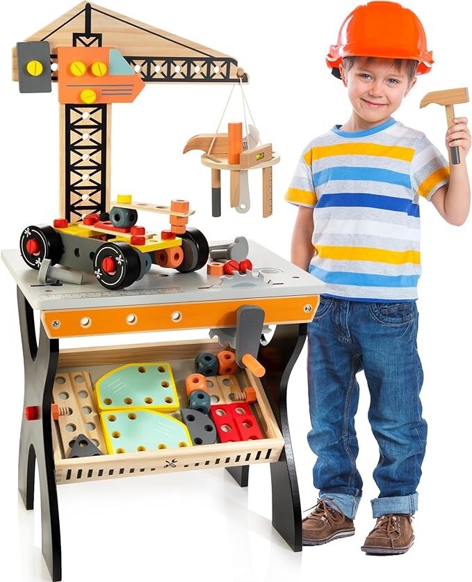 Wooden Toy Workbench Le Toy Van | My First Tool Bench | Rockaway Toys