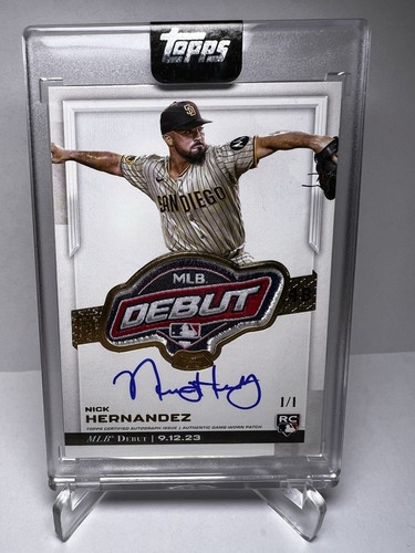2024 Topps Chrome Update Series - MLB Debut Patch Autographs #RDPA-NH ...