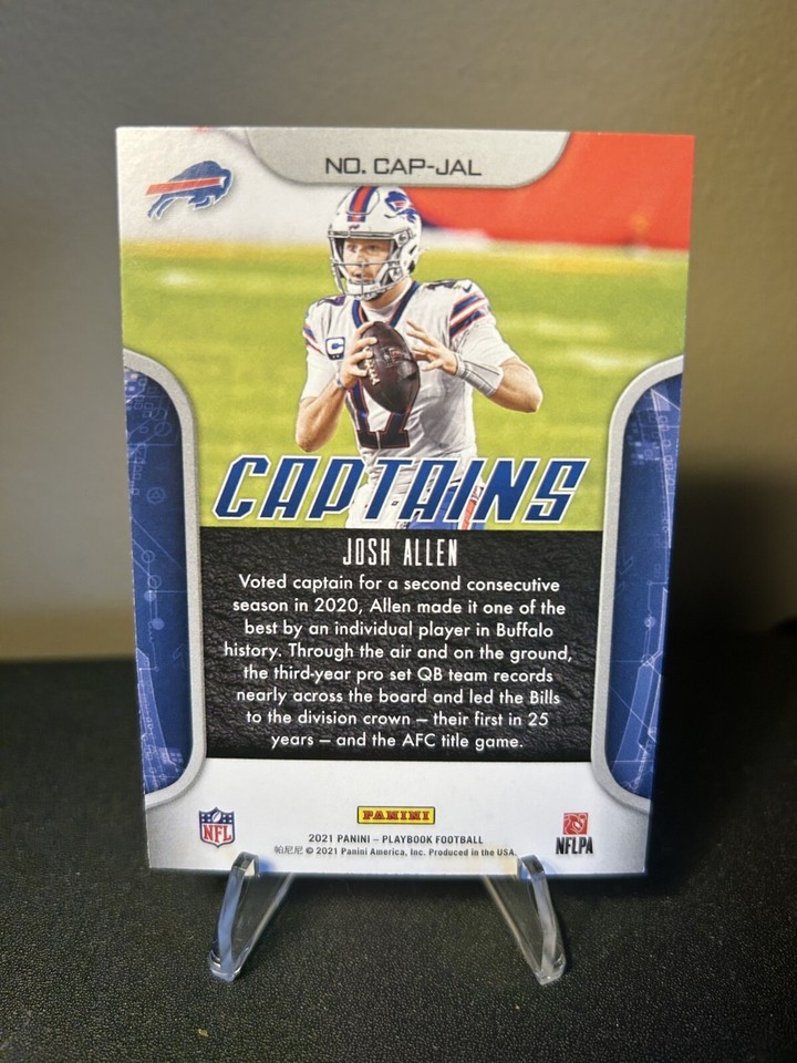 2021 Josh Allen Panini Captains CAP-JAL | eBay