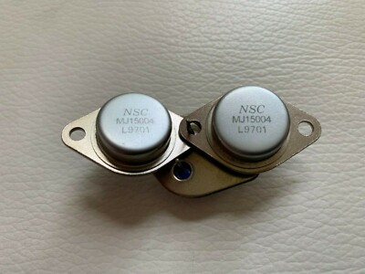 MJ15004 PNP Transistor 140V 2MHz 250W NSC LOT OF 4 | eBay