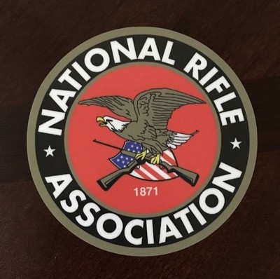 NRA 3" National Rifle Association of America waterproof Decal bumper ...