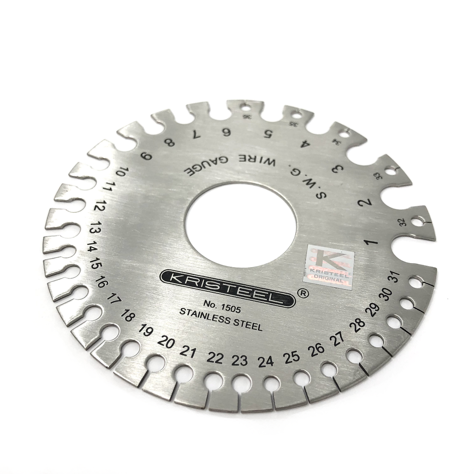 Standard Wire Gauge SWG Single Size 1-36 Superior Measuring Tool for ...
