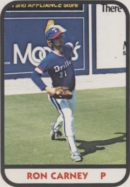1981 TCMA Minor League - Ron Carney #1159 (RC) for sale online | eBay