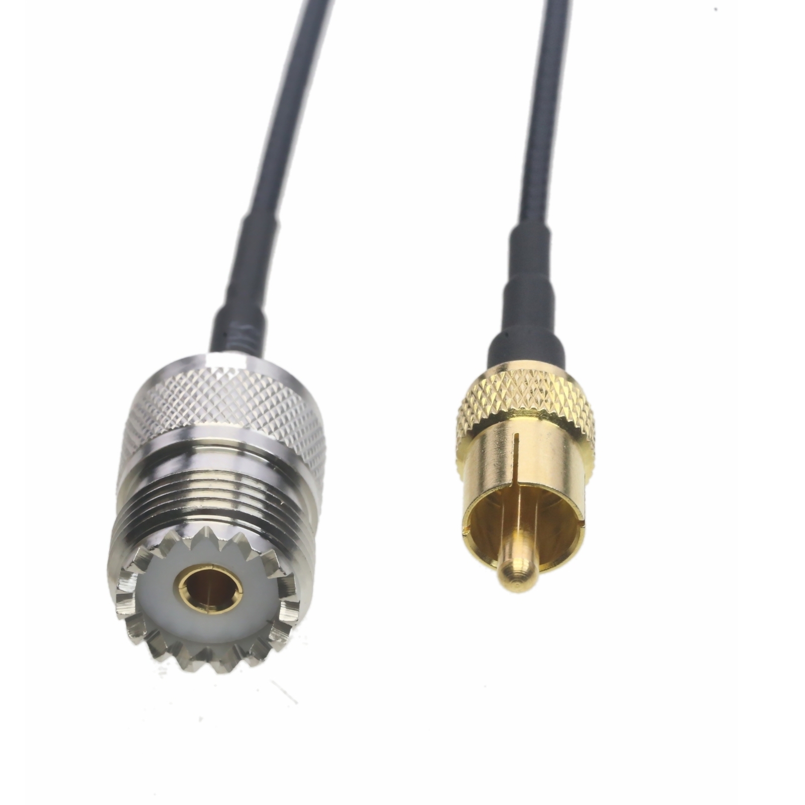 RF Cable Phono RCA male to SO239 Jack RG174 6"~10FT VHF/UHF Radio ...