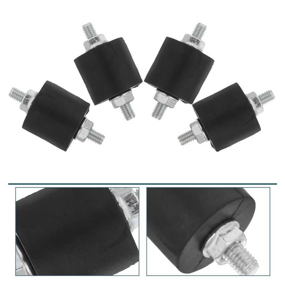 4 Pcs Air Compressor Parts Vibration Pads Resistant Mounts Dampener | eBay