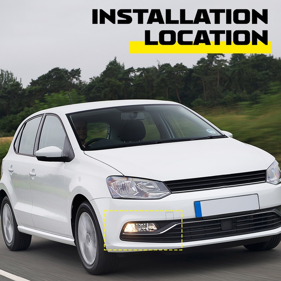 Front Fog Light Grille Cover Bezel w/Black Ring For Audi A4 S-LINE S4 ...