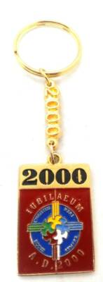 Collectible Vatican Holy Year Jubilee A.D. 2000 Key Chain Metal, High ...